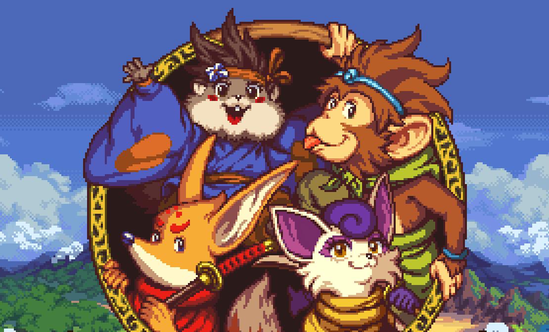 Обложка Kemono Heroes