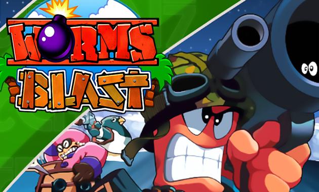 Обложка Worms Blast